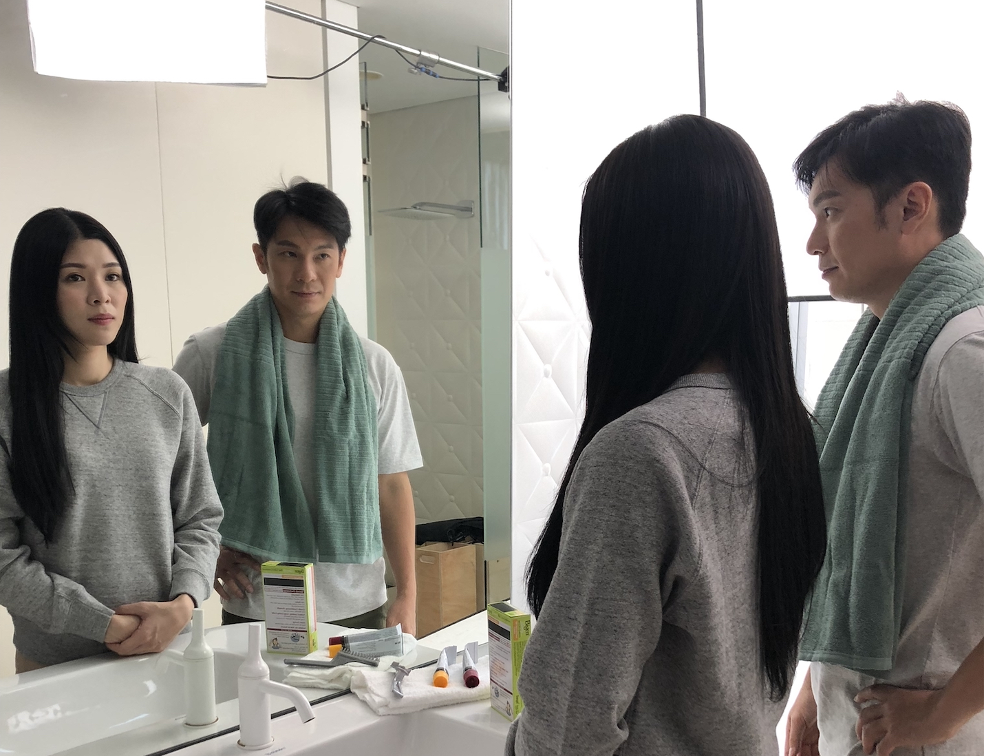 Shaun Chen and wife, Celine Chin X Hoyu Bigen Speedy - Artistes ...